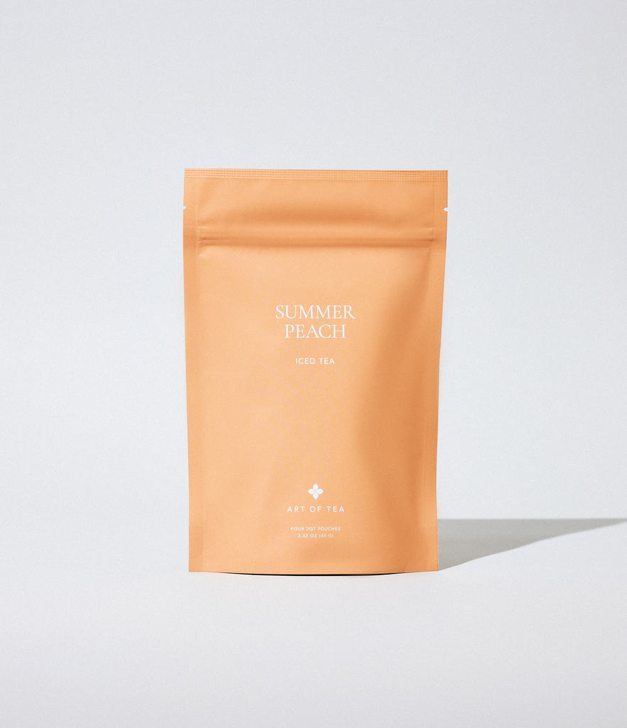 Summer Peach 2QT Iced Tea Pouches | Iced Tea Sachets