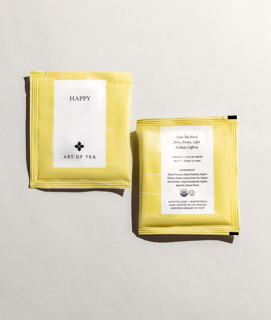 Happy Eco Pyramid Teabags