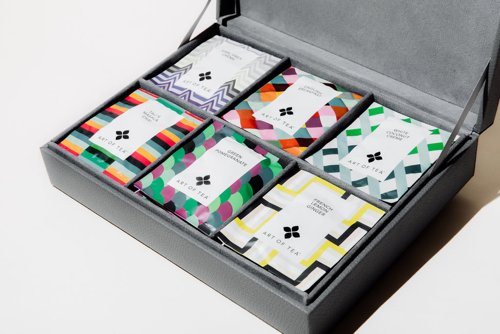 Assorted Teabag Sachet 6-Section Gift Box