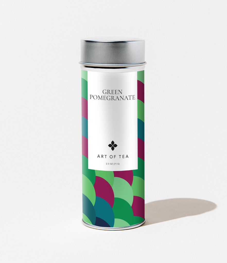 Pomegranate Tea - Green Tea with Pomegranate Loose Leaf Tea