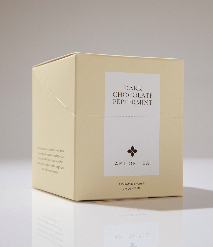 Dark Chocolate Peppermint Tea Bag Sachets | Art of Tea