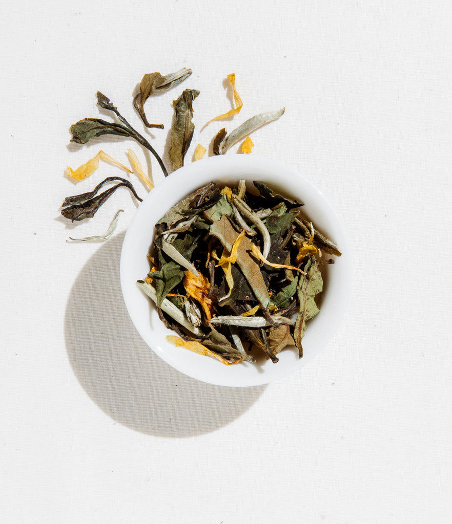 White Tea Leaves